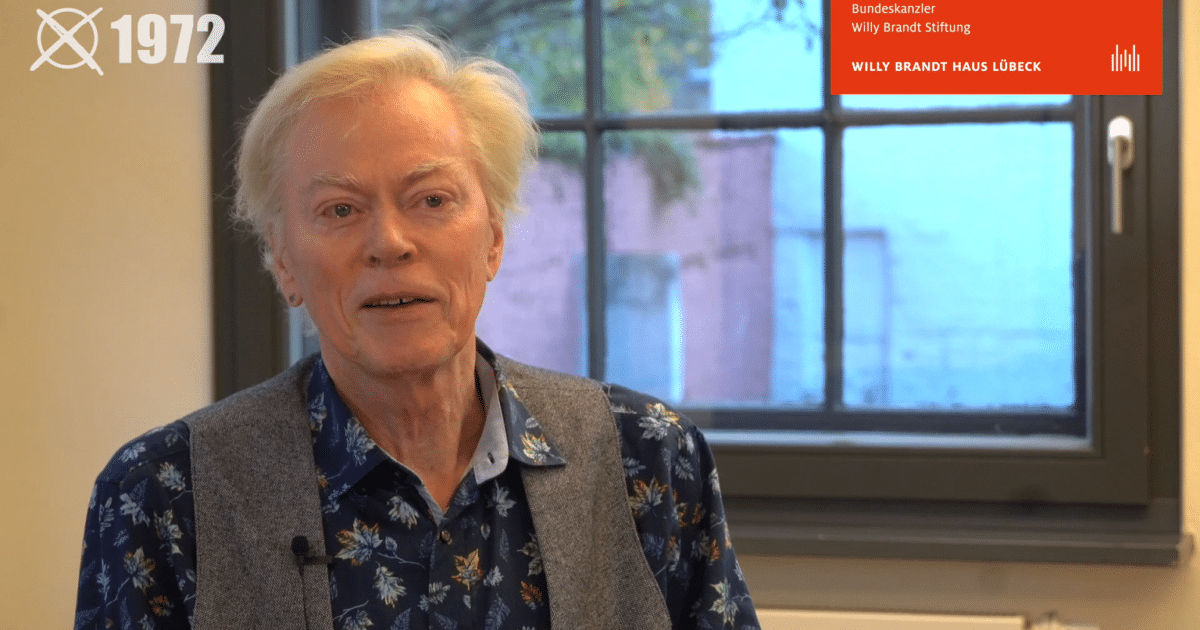 „1972: Meine erste Bundestagswahl“ – Max Manke | Bundeskanzler Willy ...