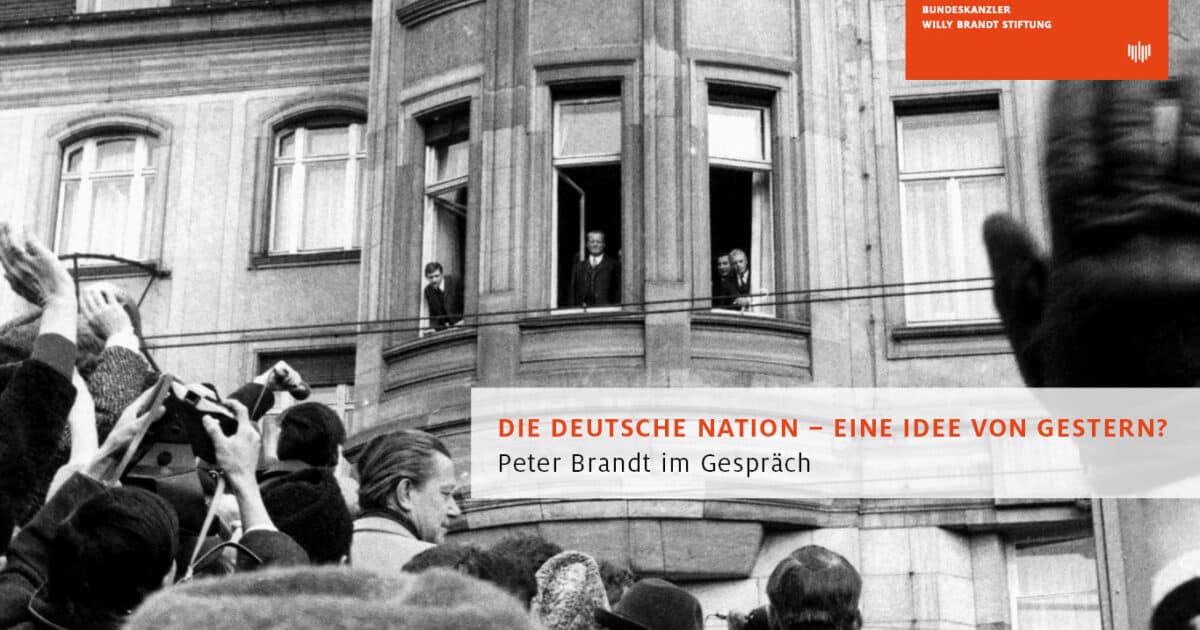 Die deutsche Nation – eine Idee von gestern? | Bundeskanzler Willy ...