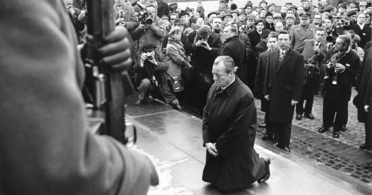 Konzert zum Gedenken an den Kniefall Willy Brandts in Warschau ...